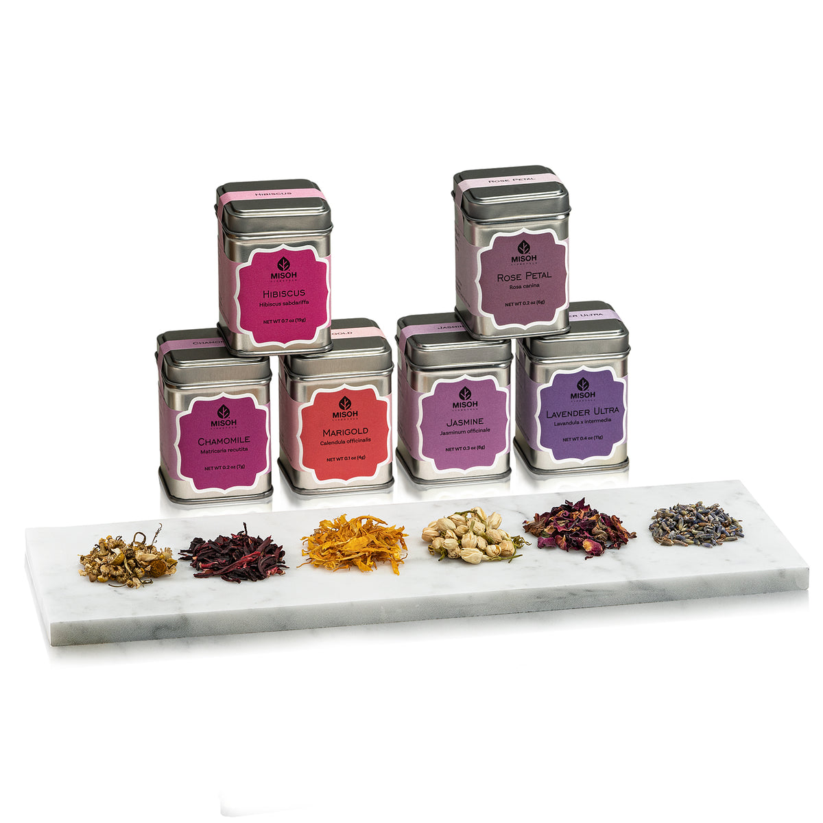 Exquisite Floral Tea Collection - Set of 6 – Misoh Lifestyle