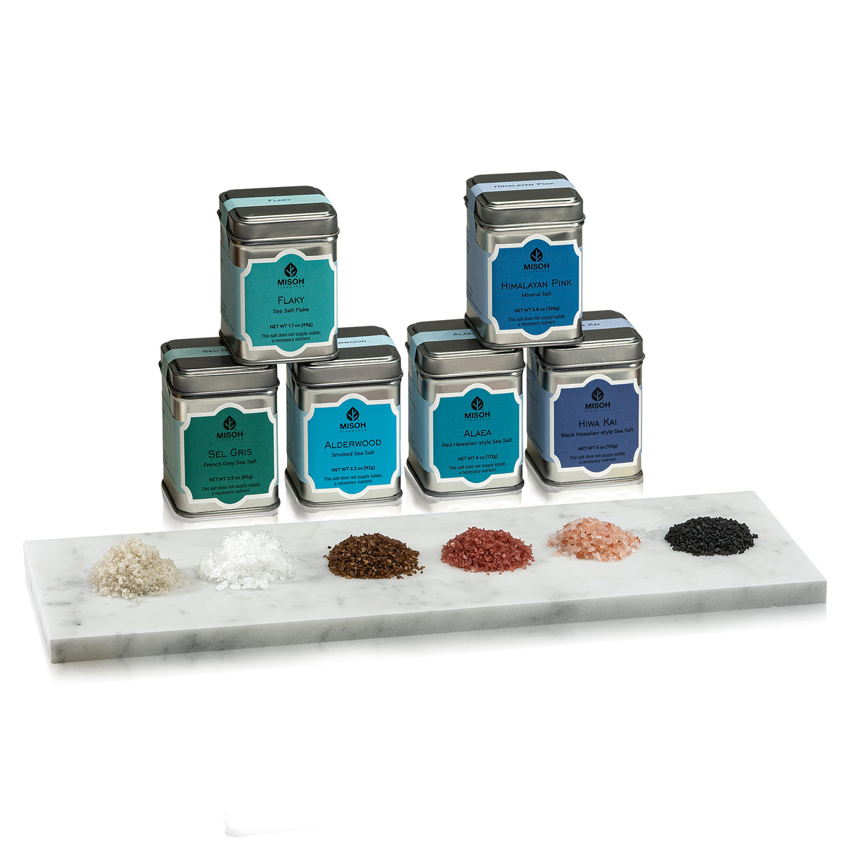 Premium Salt Collection - Set of 6 – Misoh Lifestyle